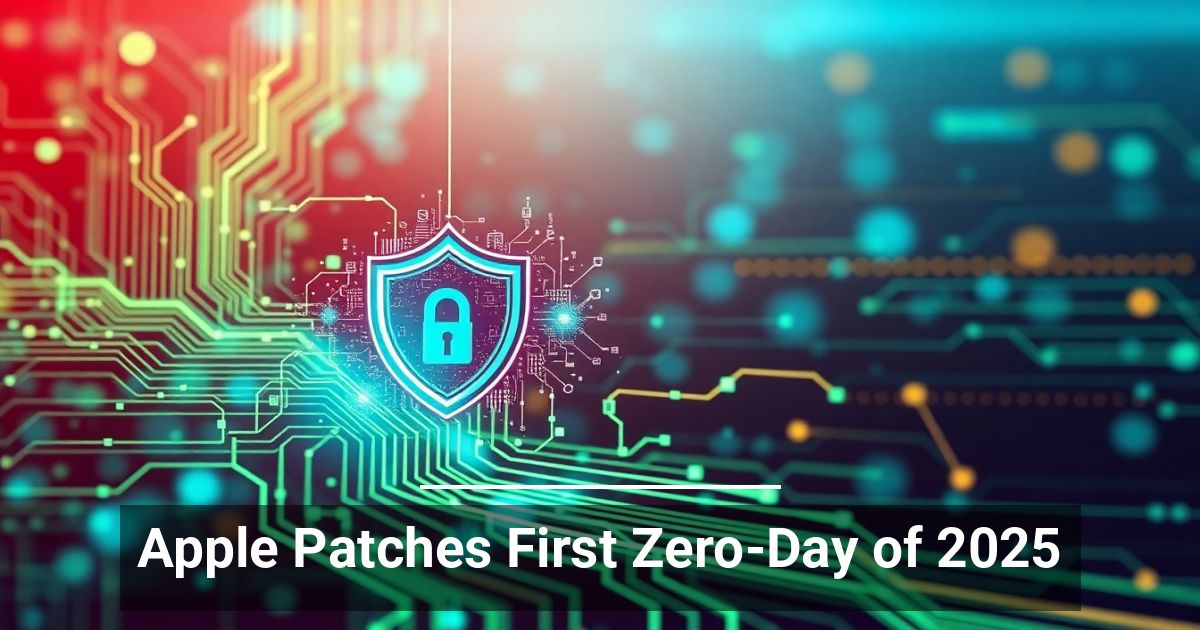 Apple Patches First Zero-Day of 2025 | Baltimore, Washington DC ...